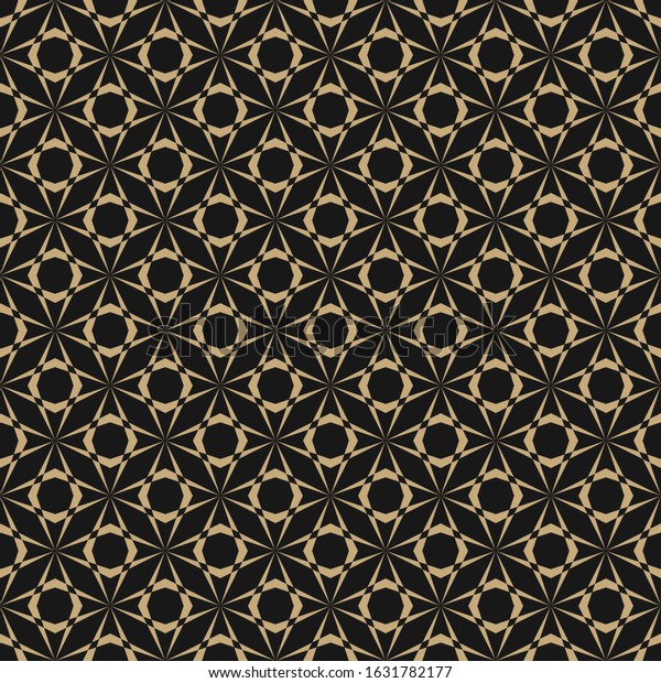 Golden Diamond Grid Pattern Abstract Geometric Stock Vector (Royalty ...