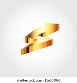 Golden Flash Light Logo Stock Vector (Royalty Free) 116651965 ...