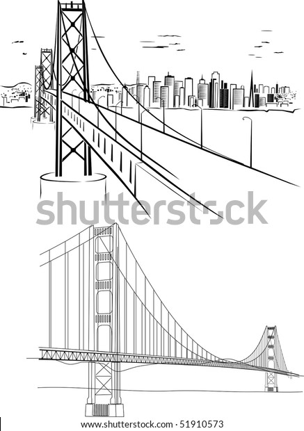 5,152 Vector Golden Gate Bridge Images, Stock Photos & Vectors ...