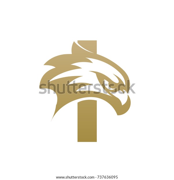 Golden Hawk Initial Vector Logo Stock Vector (Royalty Free) 737636095 ...