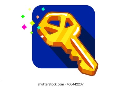 19,726 Golden key icon Images, Stock Photos & Vectors | Shutterstock