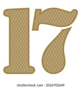 681 Number seventeen logo Images, Stock Photos & Vectors | Shutterstock