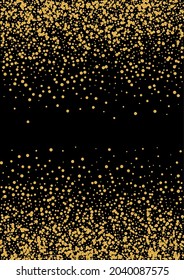 Golden Random Dot Design Sparkle Foil Stock Vector (Royalty Free ...