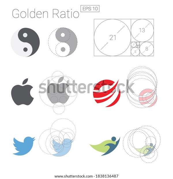 Golden Ratio Logos Vector Illustration: Vector có sẵn (miễn phí bản ...