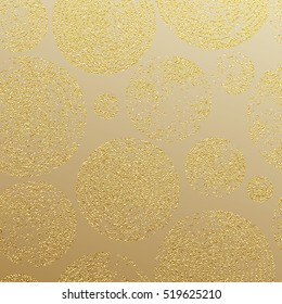 Golden Rings Gold Glitter Texture Seamless Stock Vector (Royalty Free ...