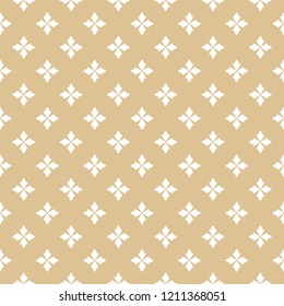 Golden Seamless Pattern Gold White Vector Stock Vector (Royalty Free ...