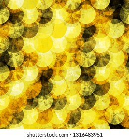 Golden Seamless Texture Chain Mail Fish Stock Vector (Royalty Free ...