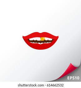 2,821 Golden teeth Stock Vectors, Images & Vector Art | Shutterstock