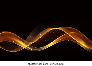 Transparent Color Spectrum Wave Design Abstract Stock Vector (Royalty ...