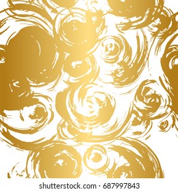 Golden White Seamless Pattern Modern Abstract Stock Vector (Royalty ...