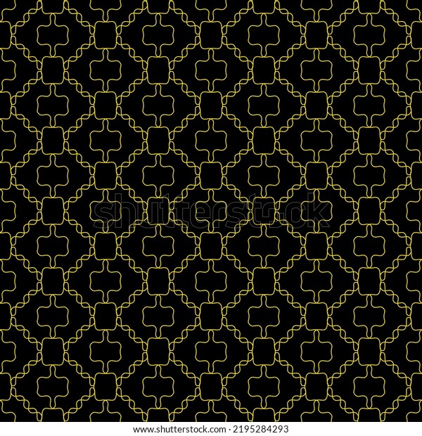 Golden Yellow Color Mesh Pattern On Stock Vector (Royalty Free ...