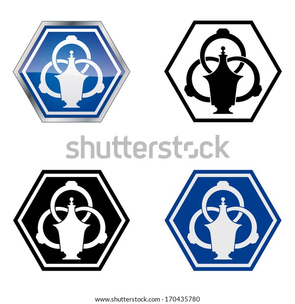 Goldsmiths Traditional Craftsmens Guild Vector Symbol Stock Vector ...