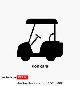 Golf Cart Icon Golf Cart Symbol Stock Vector (Royalty Free) 1217109040