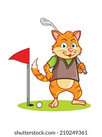 34 Cat golf course Images, Stock Photos & Vectors | Shutterstock
