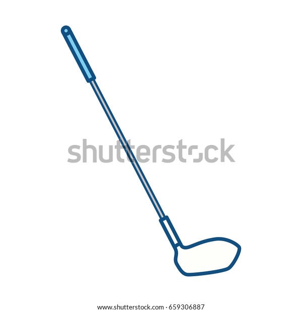 Golf Club Stick Stock Vector (Royalty Free) 659306887 | Shutterstock