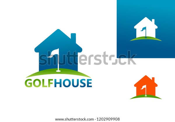 Golf House Logo Template Design Vector Stock Vector (Royalty Free ...