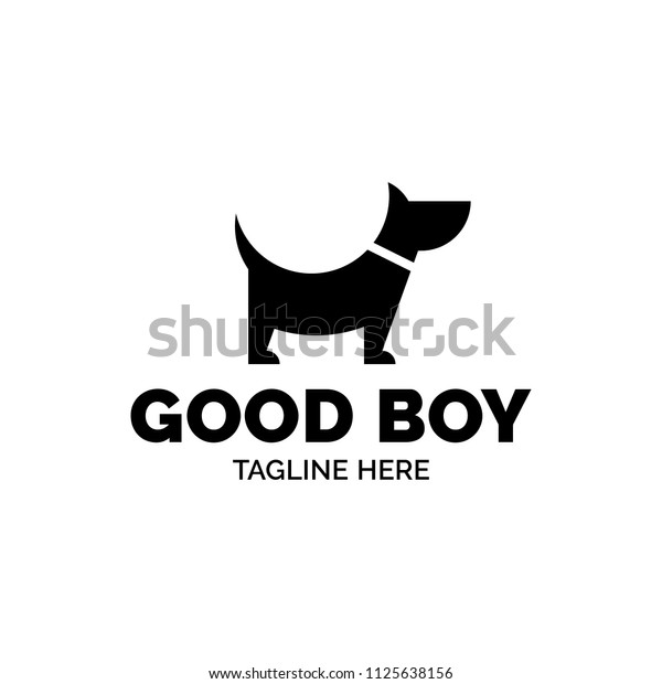 Good Boy Dog Vector Design Template 스톡 벡터(로열티 프리) 1125638156 | Shutterstock