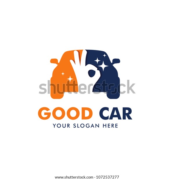 Good Car Logo Design Vector Stock Vector (Royalty Free) 1072537277 ...