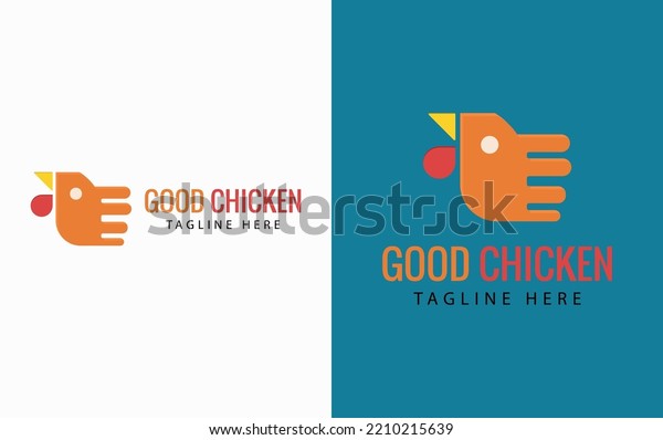 Good Chicken Logo Icon Vector Vector Stock Vector (Royalty Free ...