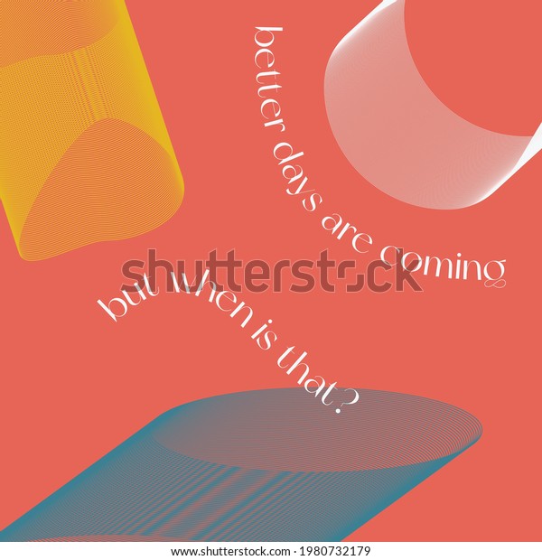 Good Days Coming When That Abstract Stock Vector (Royalty Free ...