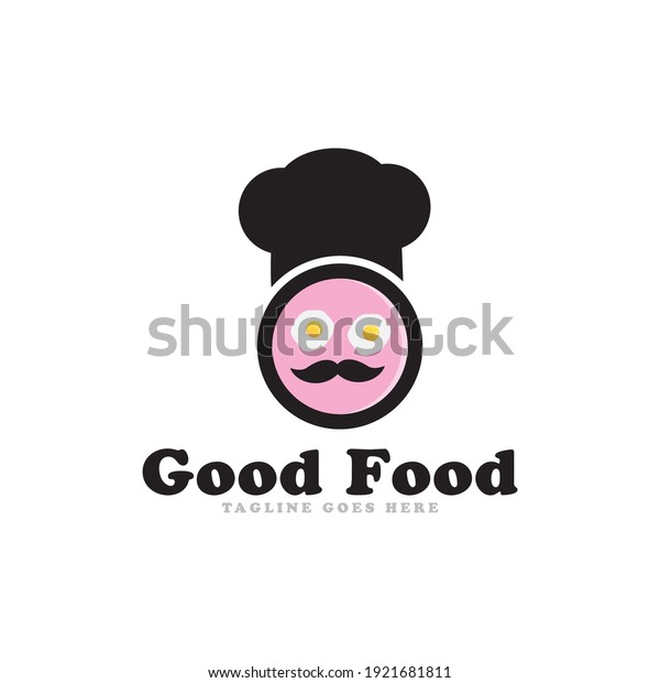 Good Food Logo Icon Vector Template Stock Vector (Royalty Free ...