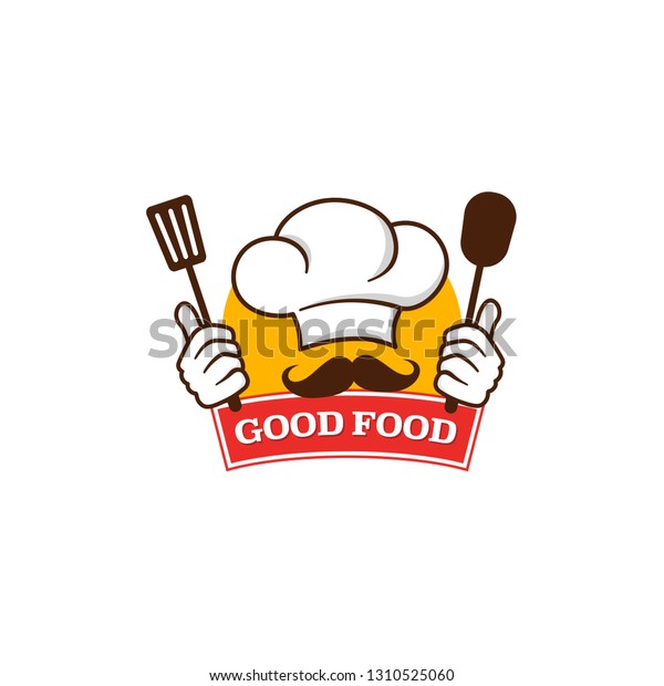 Good Food Logo Template Stock Vector (Royalty Free) 1310525060