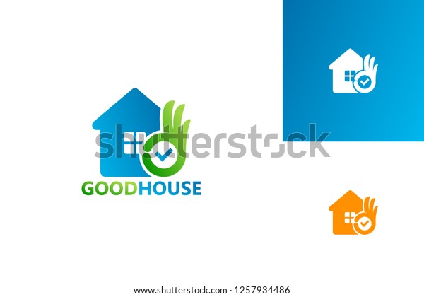 Good House Logo Template Design Vector Stock Vector (Royalty Free ...