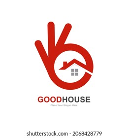 Good House Logo Vector Design Suitable Stock Vector (Royalty Free ...
