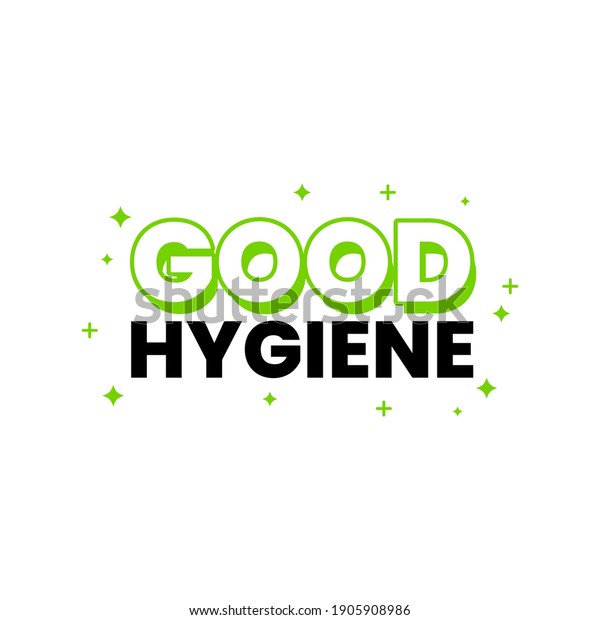 Good Hygiene Icon Label Design Vector Stock Vector (Royalty Free ...