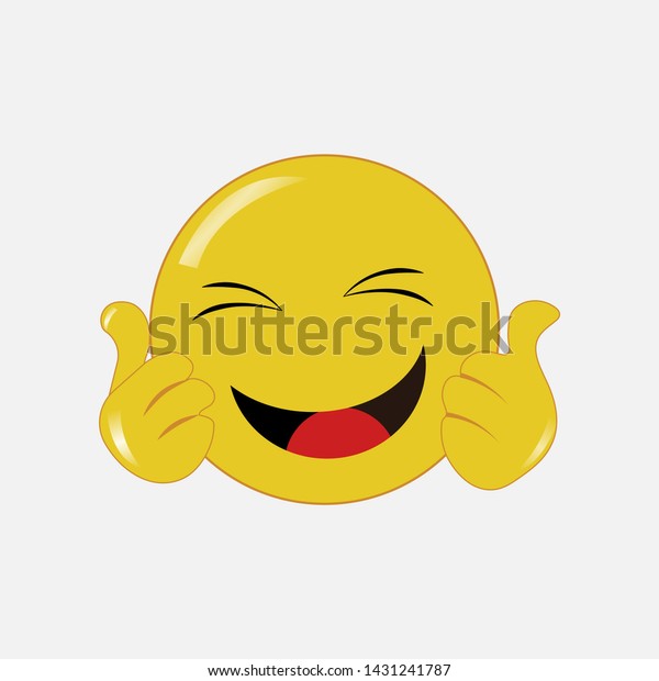 Good Idea Emoji Vector Illustration Stock Vector (Royalty Free) 1431241787