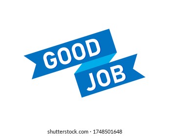 Good Job Image Logo Good Job Stock Vector (Royalty Free) 1748501648 ...