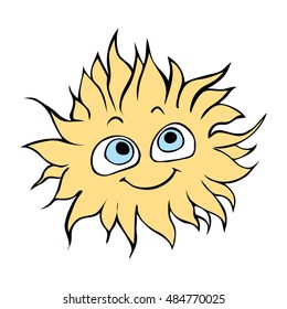 Good Little Monster Cartoon Vector Illustration Stock Vector (Royalty ...