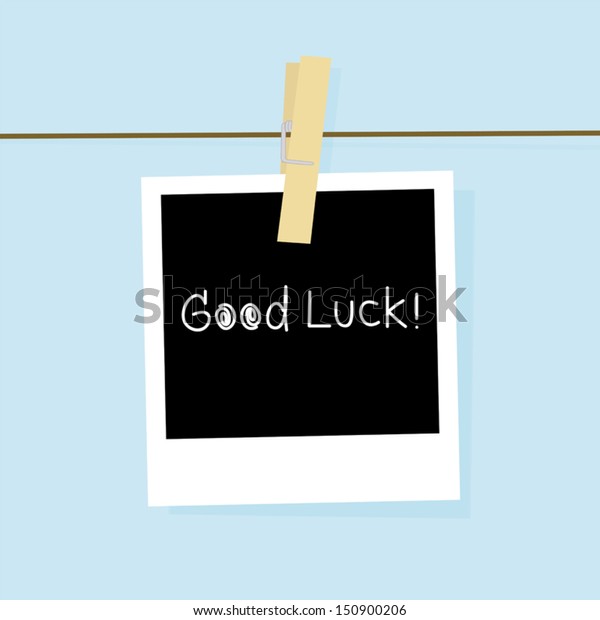 Good Luck Card Stock Vector (Royalty Free) 150900206