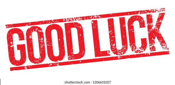 Good Luck Stamp Stock Vector (Royalty Free) 1206631027 | Shutterstock