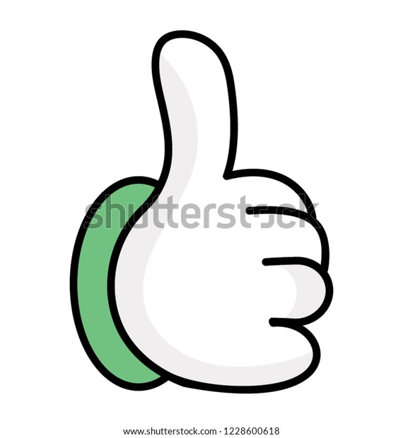 Good Luck Symbol Cartoon Hand Sign: เวกเตอร์สต็อก (ปลอดค่าลิขสิทธิ์ ...
