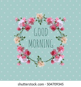 Good Morning Stock Vector (Royalty Free) 504709345 | Shutterstock