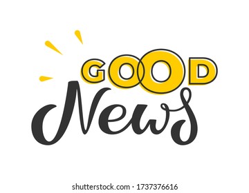 1,804 Good news logo Images, Stock Photos & Vectors | Shutterstock