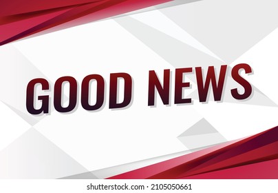 Good News Word Concept Vector Illustration Stock Vector (Royalty Free ...