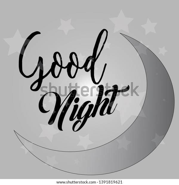 Good Night Logo Design Vector Stock Vector (Royalty Free) 1391819621 ...