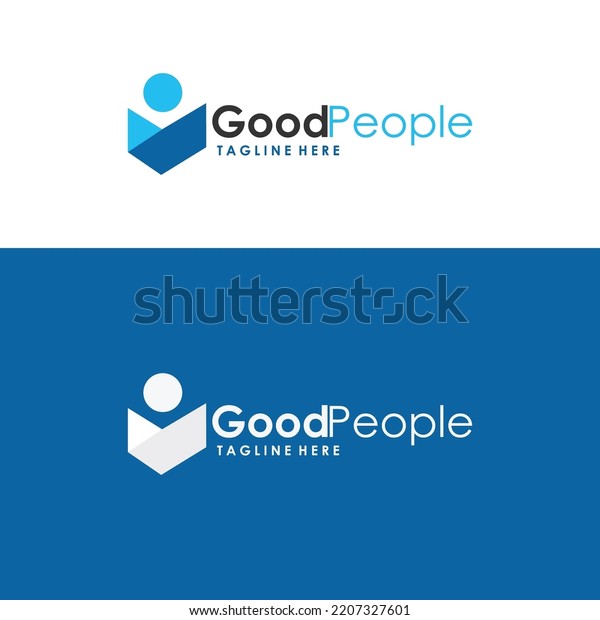 Good People Logo Icon Vector Isolated Stock Vector (Royalty Free ...