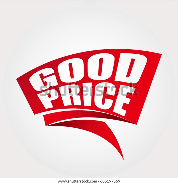 Good Price Labels Banners Stock Vector (Royalty Free) 685197559
