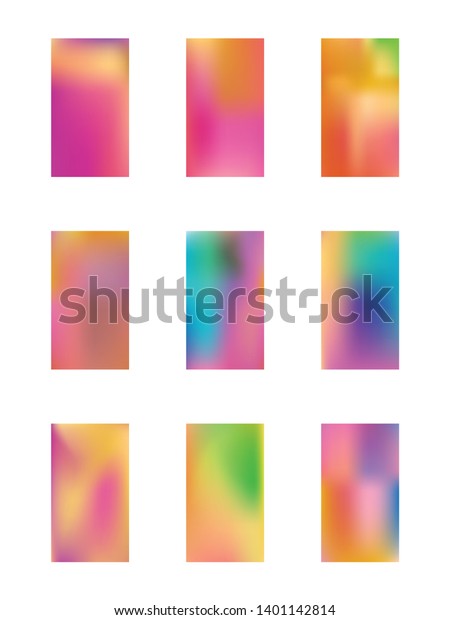 Good Selection Backgrounds Illustration Blend Usefull Stock Vector ...