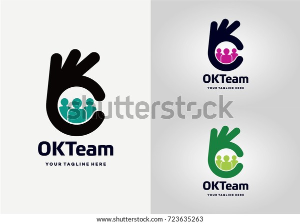 Good Team Logo Template Design Vector Stock Vector (Royalty Free ...