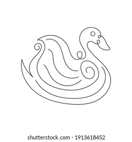 9,780 Goose Line Art Images, Stock Photos & Vectors | Shutterstock
