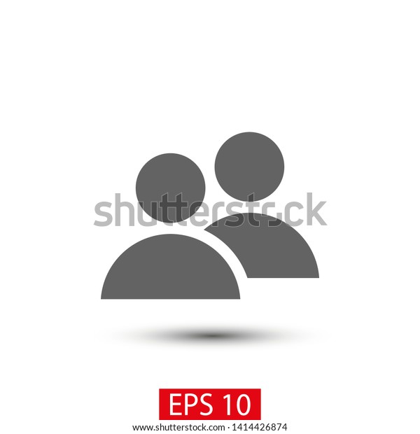 Goup People Icon Vector Web Design Stock Vector (Royalty Free ...