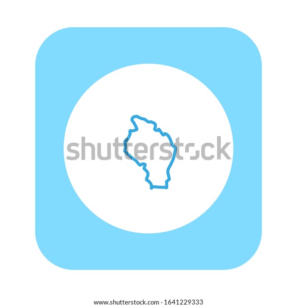 Govi Altai Region Map Mongolia Country Stock Vector (Royalty Free ...