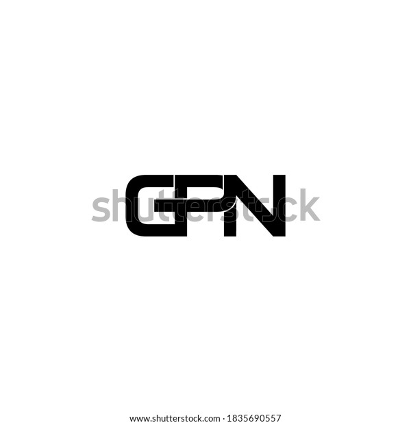 Gpn Letter Original Monogram Logo Design Stock Vector (Royalty Free ...