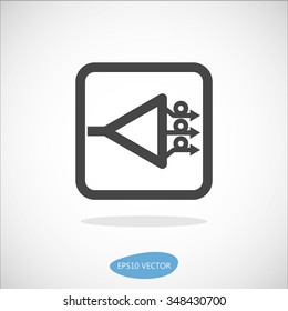 Gpon Icon Isolated Vector Illustration Simplified: vetor stock (livre ...