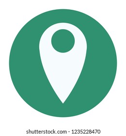 Gps Location Pin Stock Vector (Royalty Free) 1235228470 | Shutterstock