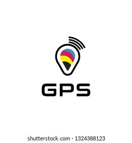 Gps Logo Design Stock Vector (Royalty Free) 1324388123 | Shutterstock